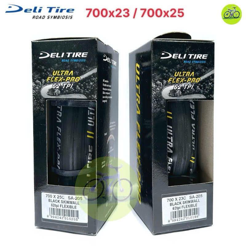 Vỏ lốp gấp xe đạp Deli Tire ULTRA 700x23c 700x25c Full Box | Shopee ...