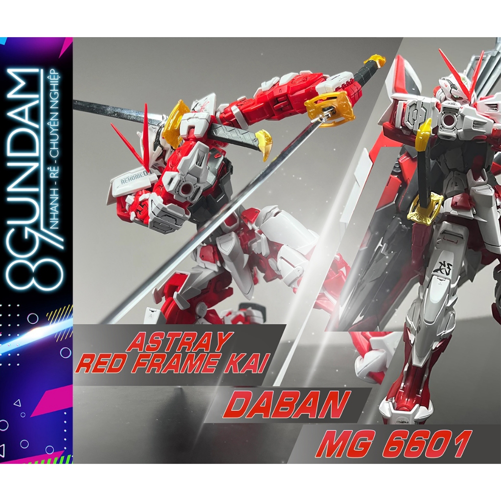 [CÓ SẴN] Mô Hình Lắp Ráp MG 6601 Astray Red Frame Kai Fighter | Shopee ...
