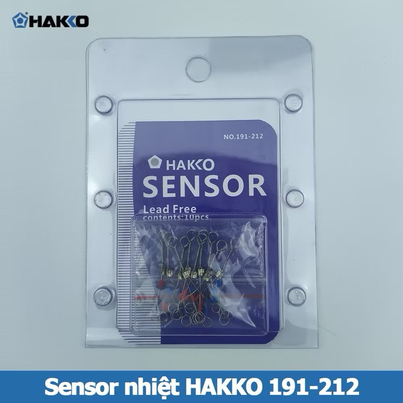 Vỉ 10 cái Sensor cảm biến nhiệt Hakko 191-212 dùng cho nhiệt kế FG-100 ...