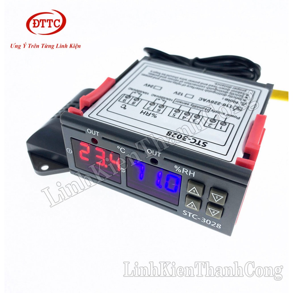 Mạch Khống Chế Nhiệt Độ STC-3028 12VDC | Shopee Việt Nam