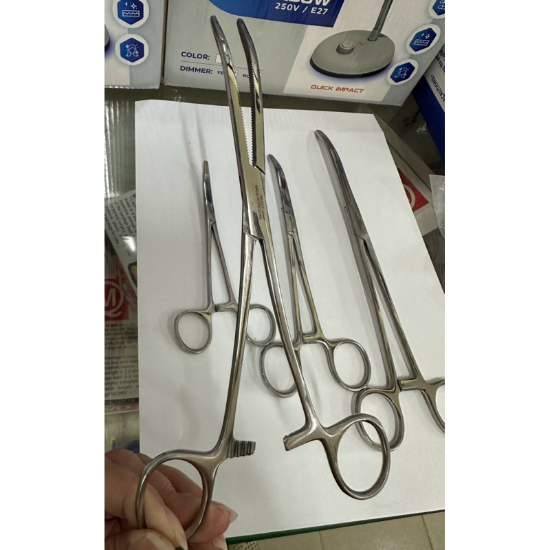 [HÀNG ĐẸP] Panh pen cong y tế không mấu VÀ pen panh cong y tế có mấu ...