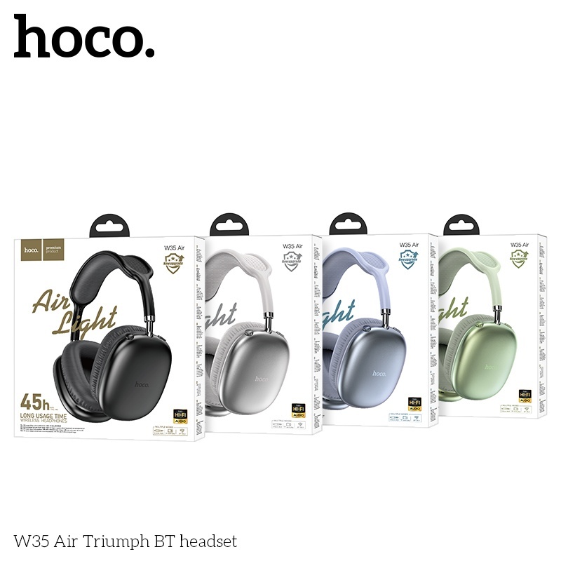 Tai Nghe Hoco W35 air (bản ESD 15 nâng cấp) Chụp Tai Bluetooth đàm ...