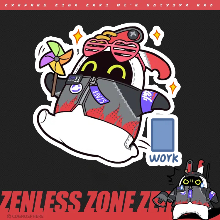 [Zenless Zone Zero] Sticker Type II - Hình dán ZZZ kì nghỉ của Type II ...