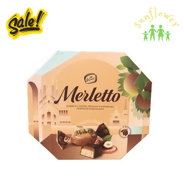 Kẹo socola Merletto 150g sô cô la màu ngẫu nhiên của Nga | Shopee Việt Nam