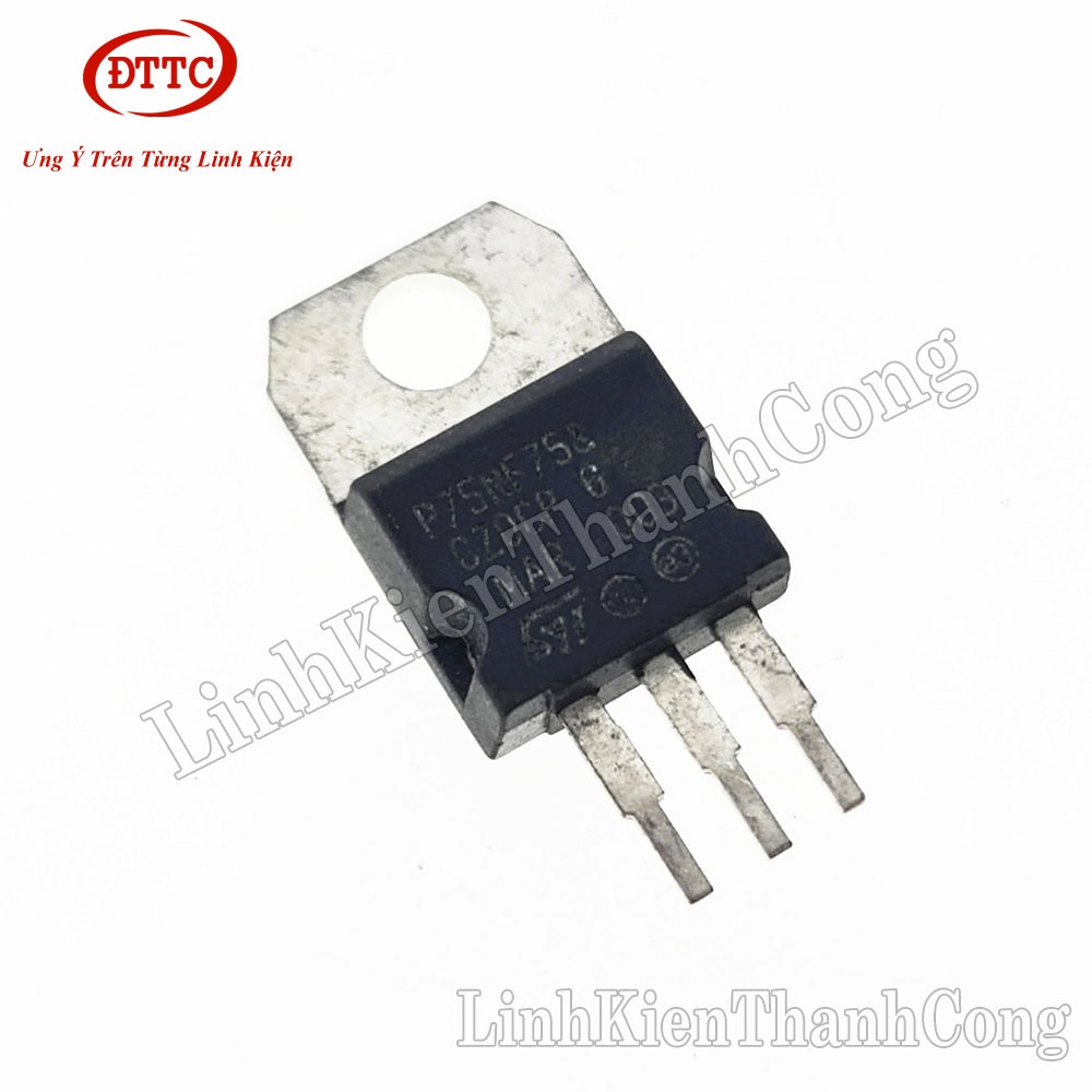 Bộ 10 Chiếc 75NF75 MOSFET N-CH 75A 75V TO220 (Tháo Máy) | Shopee Việt Nam