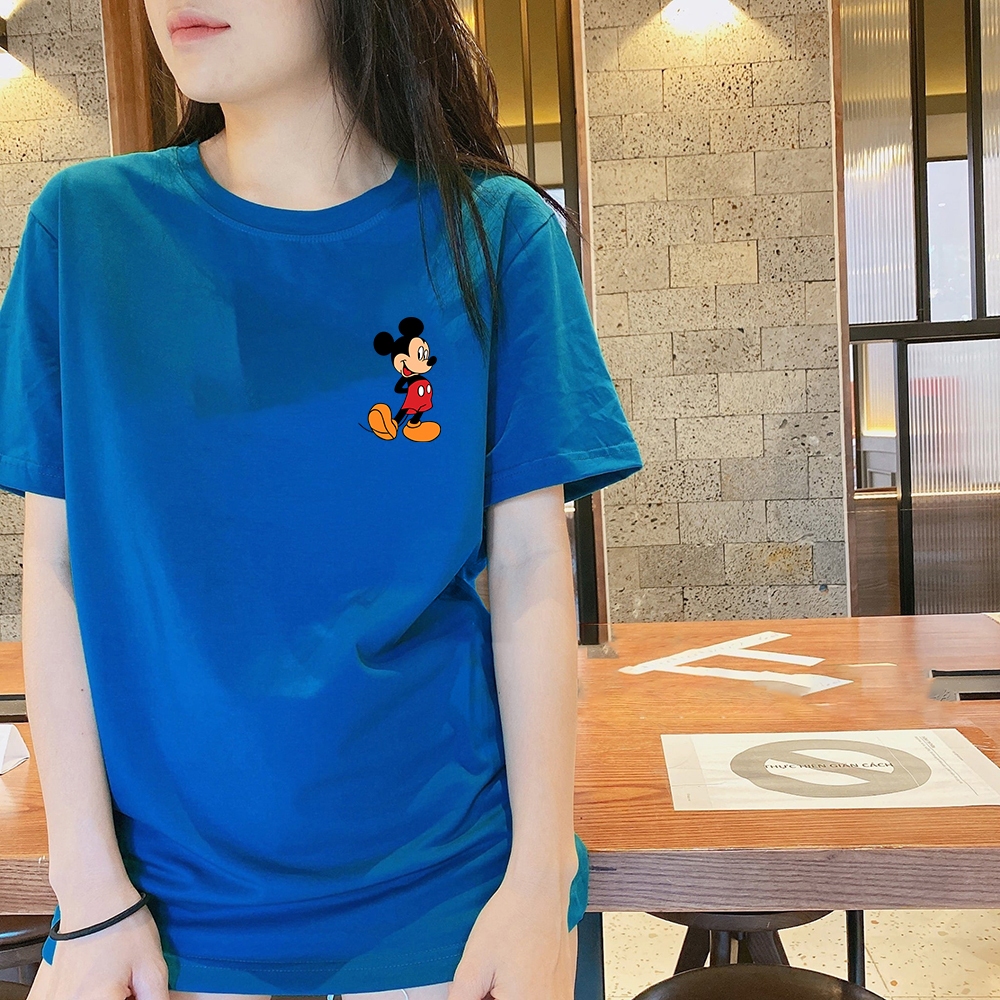 [ GIẢM 130K ] Áo phông thiết kế MICKEY CT2 LOGO cotton 100% form rộng ...
