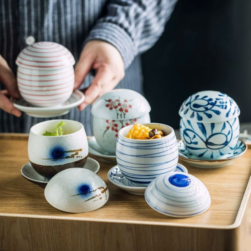 Chén hấp trứng Chawan-mushi/Chén hấp trứng kiểu Nhật Bản | Shopee Việt Nam
