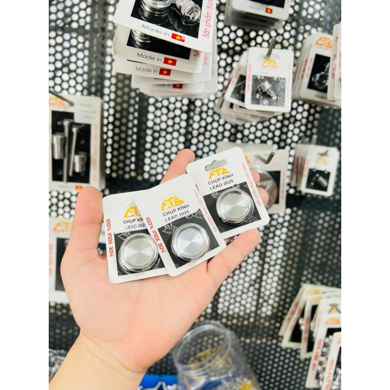 Nút chụp kiếng Lead 2025 4 Val inox 304 CNC CTS | Shopee Việt Nam