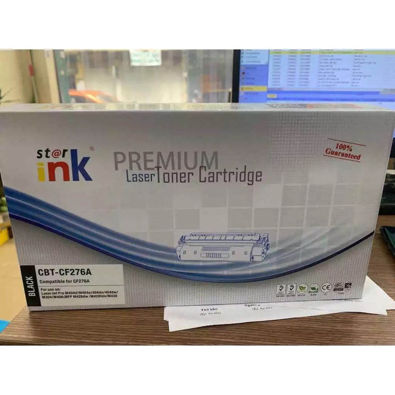 Hộp Mực in 76a dùng cho máy HP LaserJet Pro M404/M428fdw - CF276A Không ...