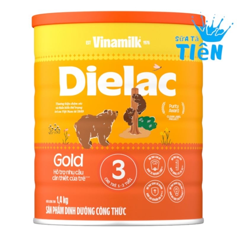SỮA DIELAC GOLD 3 (1-2 Tuổi) - 1.4kg | Shopee Việt Nam