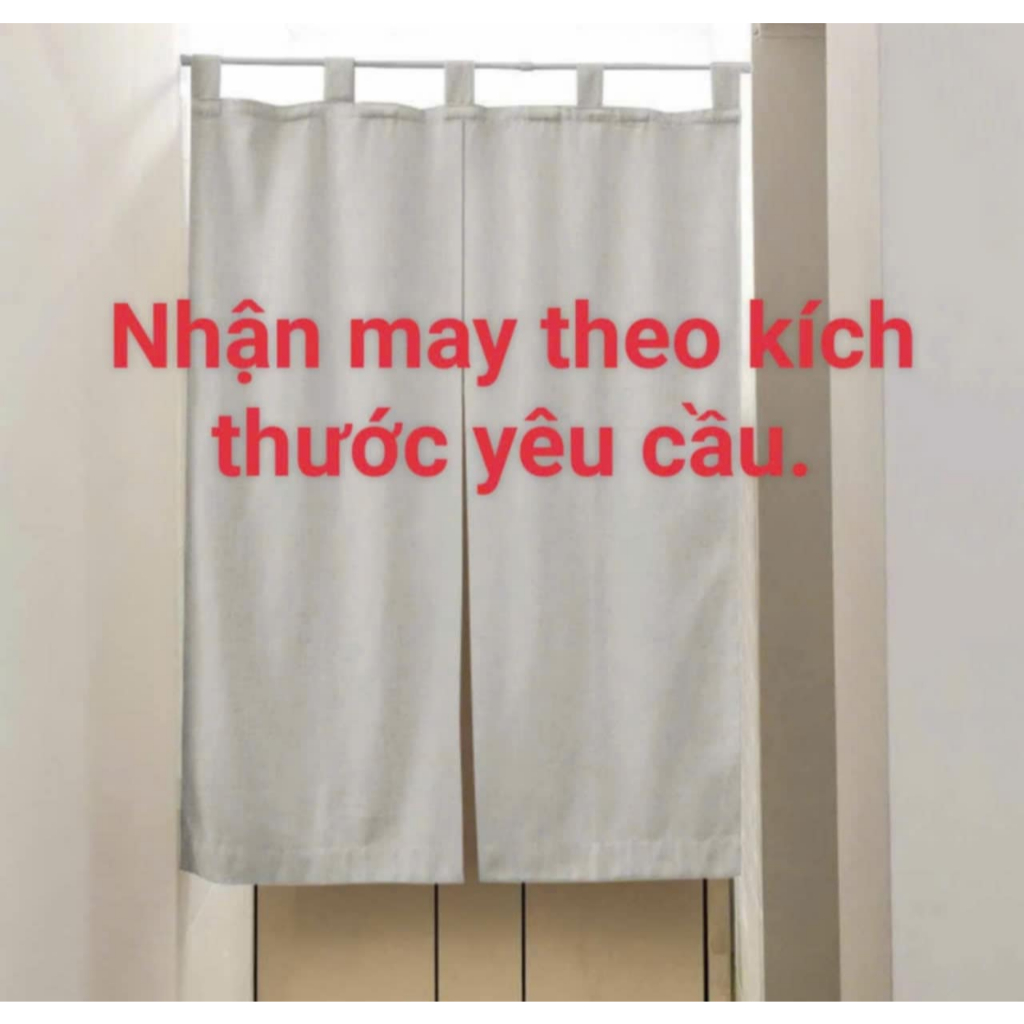 rèm noren kèm thanh treo không khoan tường | Shopee Việt Nam