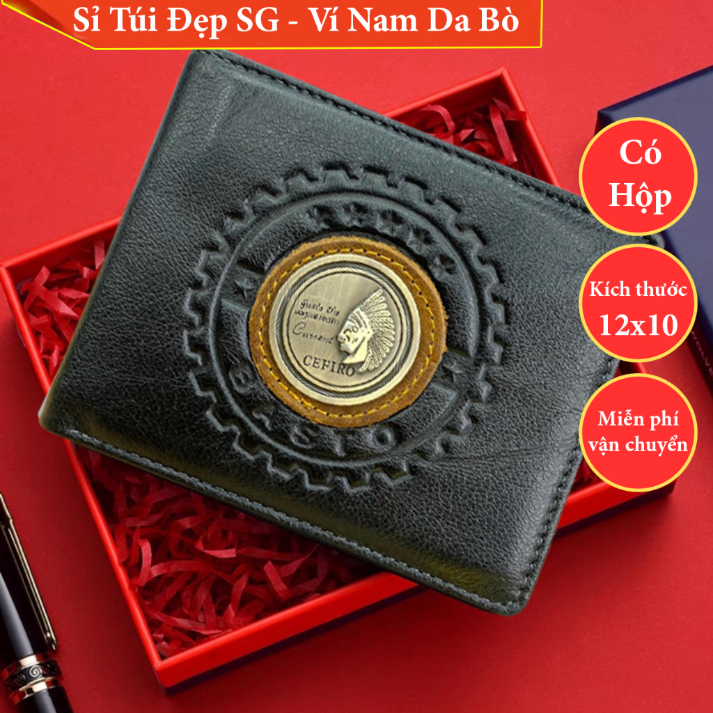 Bóp nam đứng da bò nhập Thái Lan có Hộp da mềm mịn - vn012 - Yukata ...