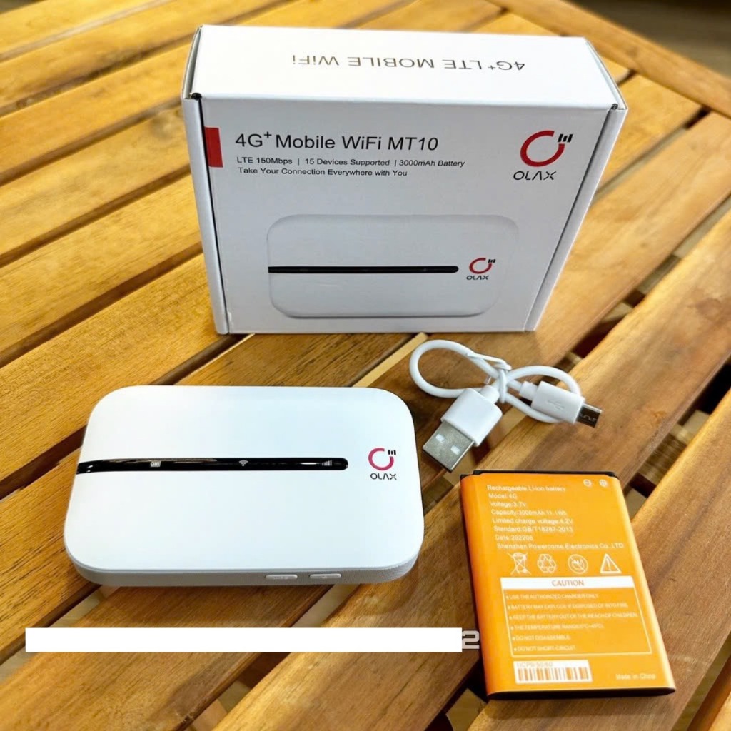 Bộ phát wifi từ sim 4G LT600 / OLAX MT10 Tốc độ 150Mbps, Pin khủng ...