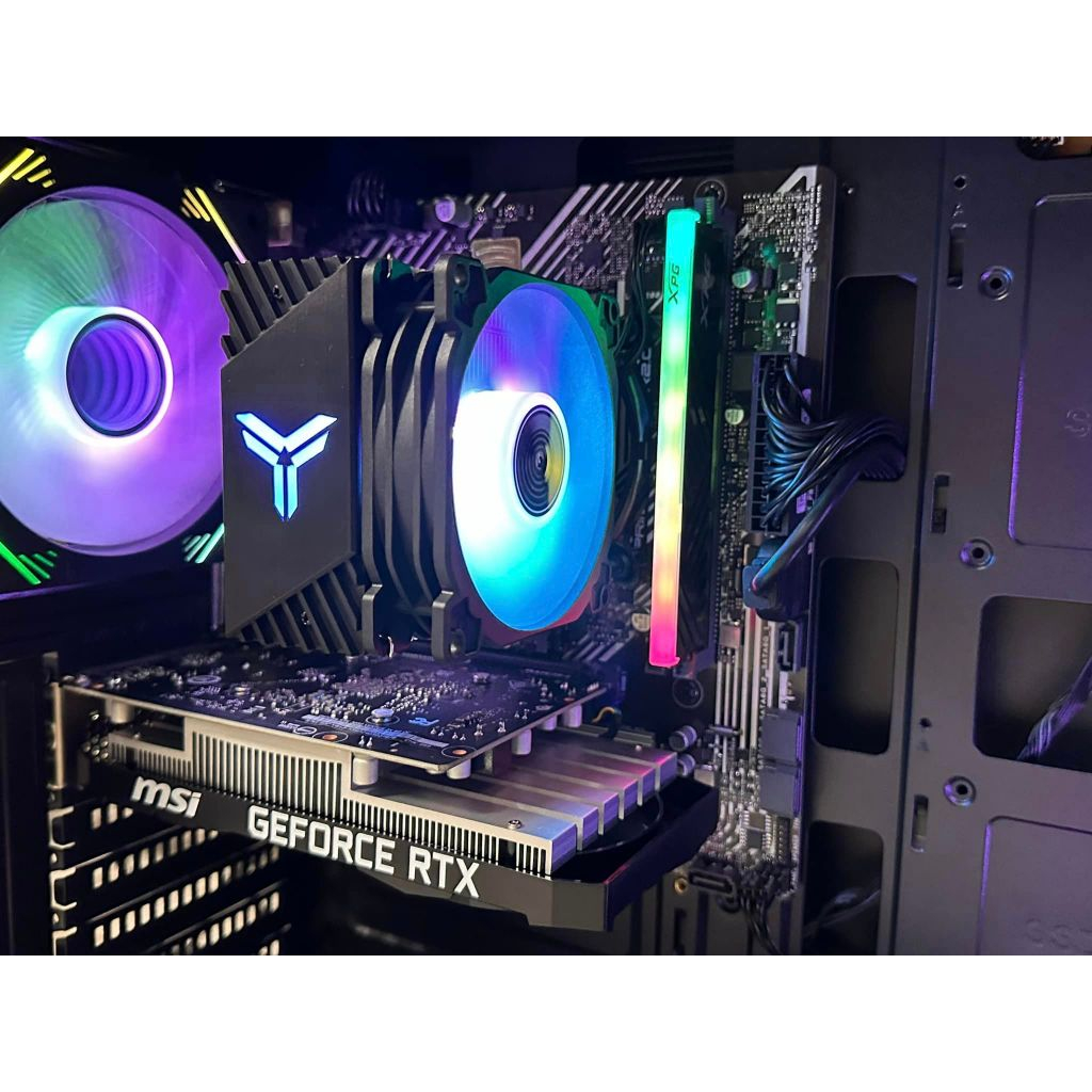 Quạt Tản Nhiệt, Fan CPU JONSBO CR1200 LED RGB (Kèm sẵn Blackplate 1700 ...