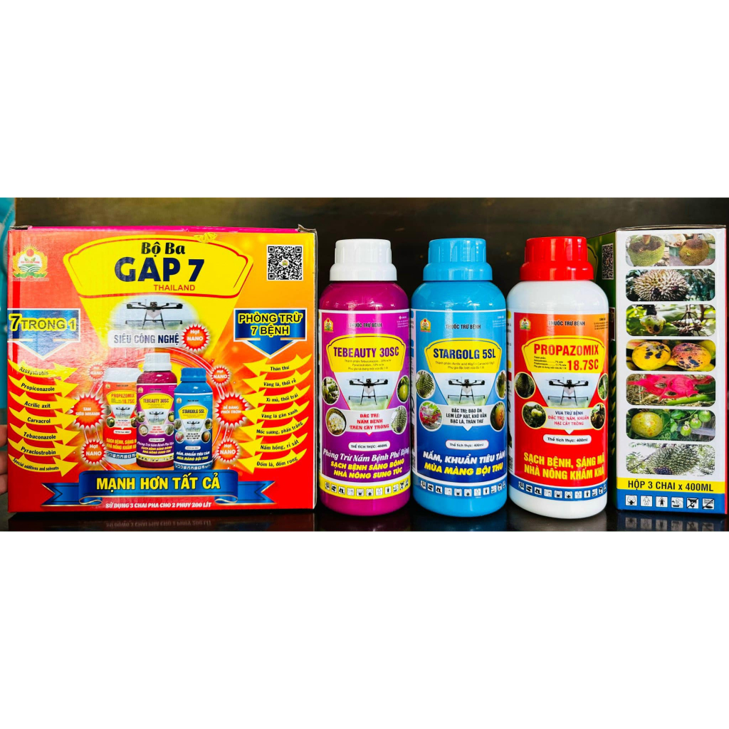 BỘ BA GAP 7 PHÒNG TRỰ 7 BỆNH MẠNH HƠN GAP 3 | Shopee Việt Nam