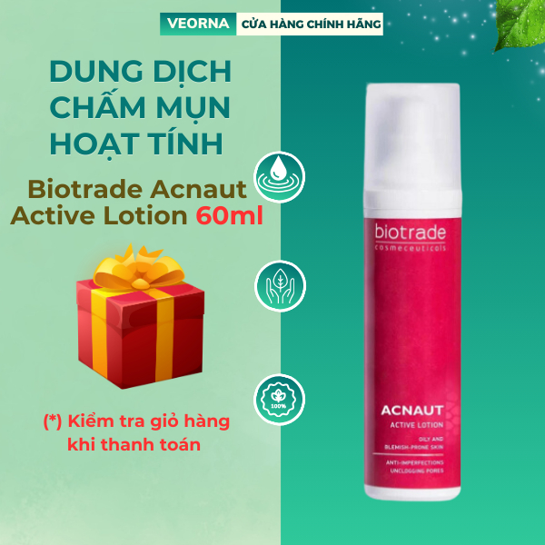 Dung Dịch Chấm Mụn Hoạt Tính Biotrade Acnaut Active Lotion 60ml - Nhập ...