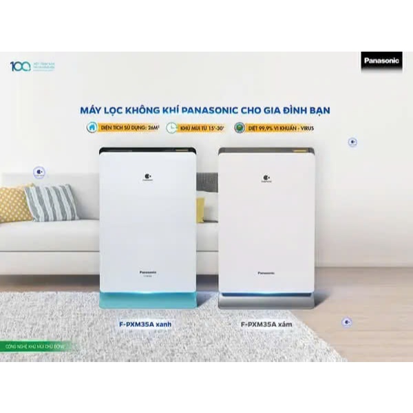 Máy lọc không khí, diệt khuẩn, khử mùi Panasonic F-PXM35A ( phạm vi ...