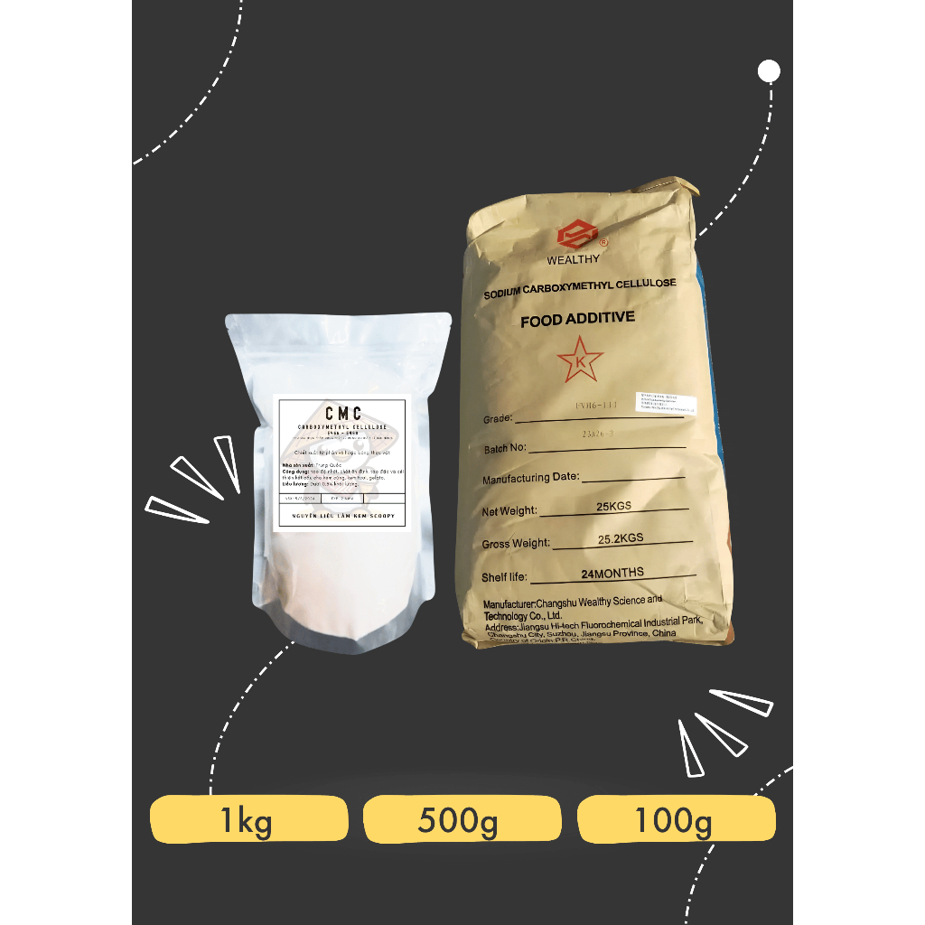 1kg CMC phụ gia tạo đặc, tạo sánh thực phẩm | Shopee Việt Nam