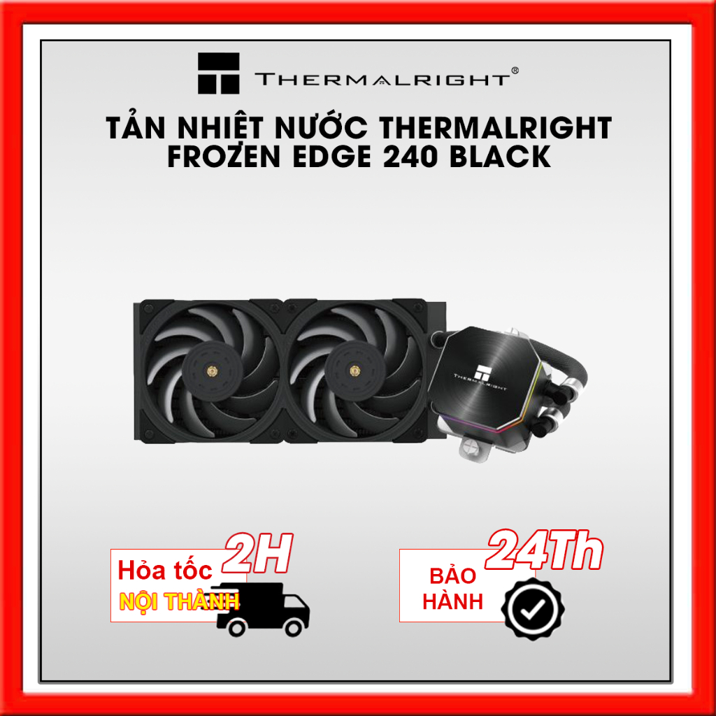 TẢN NHIỆT NƯỚC THERMALRIGHT FROZEN EDGE 240 BLACK | Shopee Việt Nam