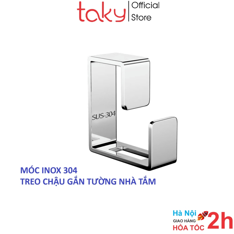 Móc Treo Chậu - Taky - Inox 304 Gắn Tường Nhà Tắm, Treo Thau, Chậu Giặt, Móc Treo Đồ Đa Năng ...