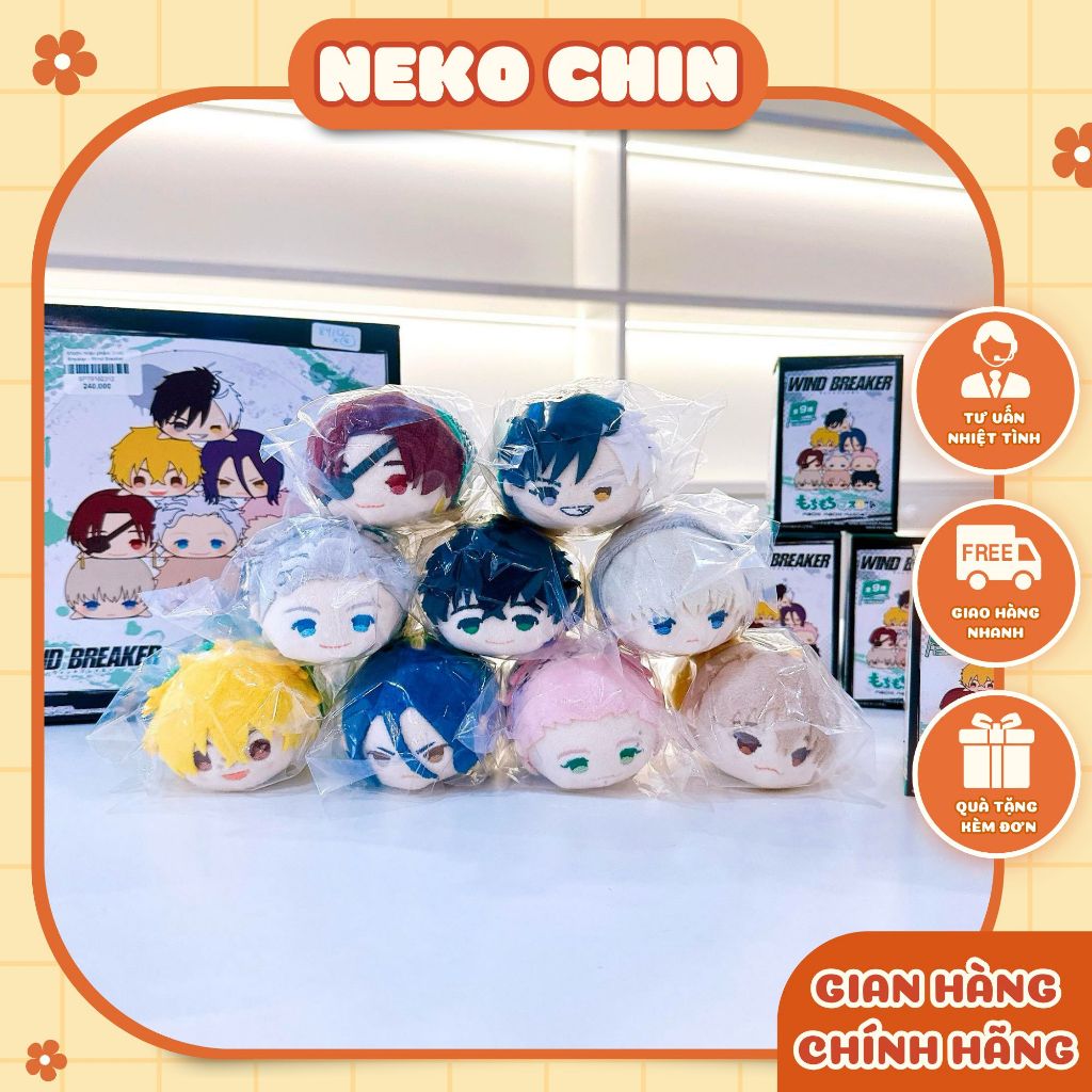 [Nekochin] Mochi nhân phẩm Wind Breaker (Được Chọn Char) | Shopee Việt Nam