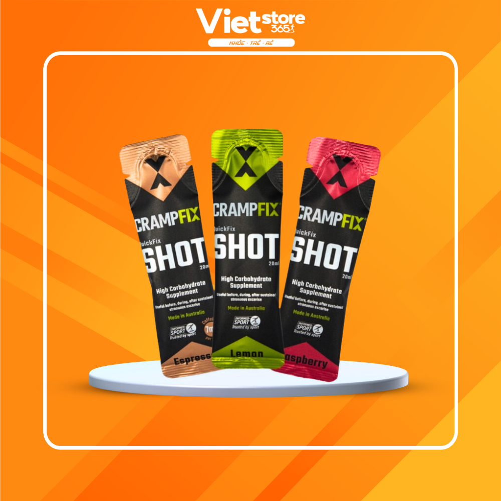 Gel uống ngăn ngừa chuột rút Cramfix Shots 20ML | Shopee Việt Nam