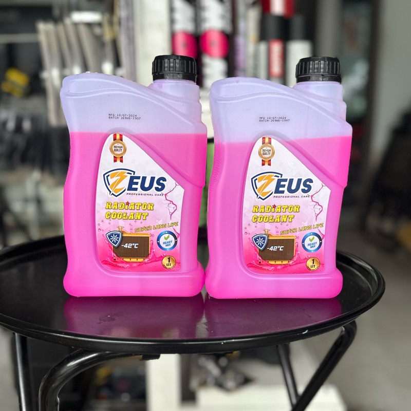 Combo 2 Chai Nước Làm Mát Zeus Radiator Coolant 1L | Shopee Việt Nam