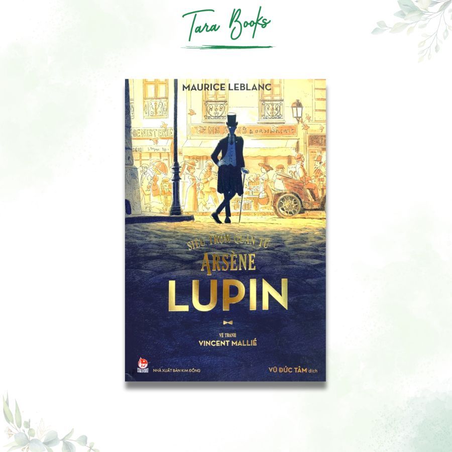 Sách - Siêu trộm quân tử Arsène Lupin - NXB Kim Đồng | Shopee Việt Nam