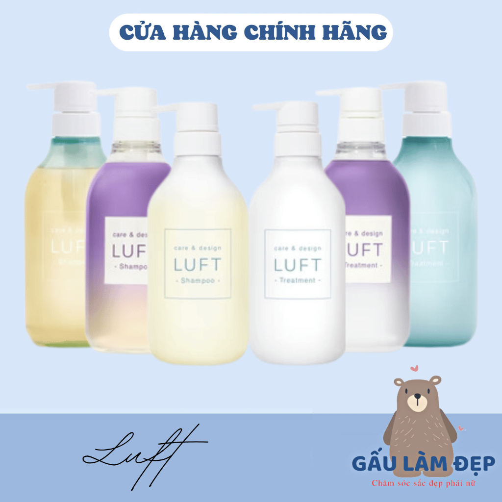 DẦU GỘI XẢ LUFT NHẬT BẢN PHỤC HỒI VÀ KÍCH THÍCH MỌC TÓC - 500ML | Shopee Việt Nam