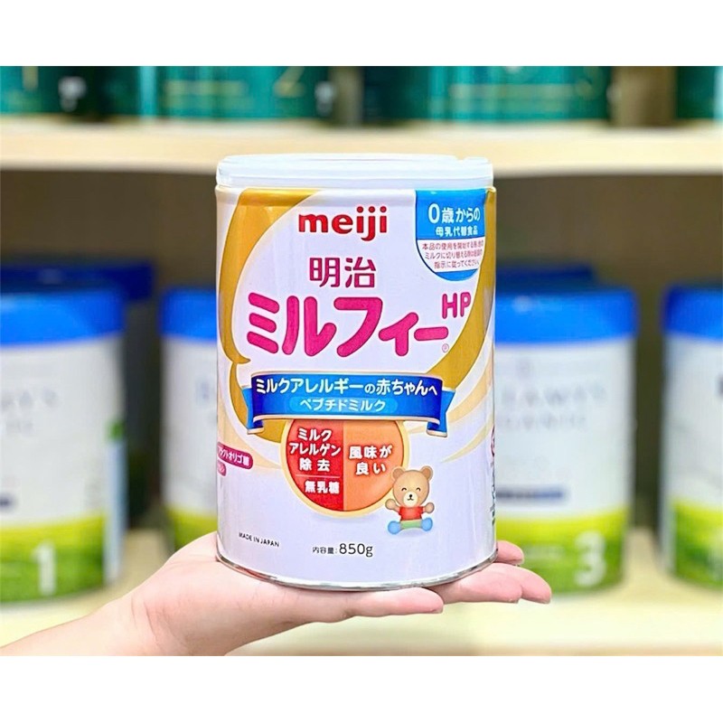 [HÀNG AIR] Sữa Meiji HP dành cho bé dị ứng đạm sữa bò 850g | Shopee ...