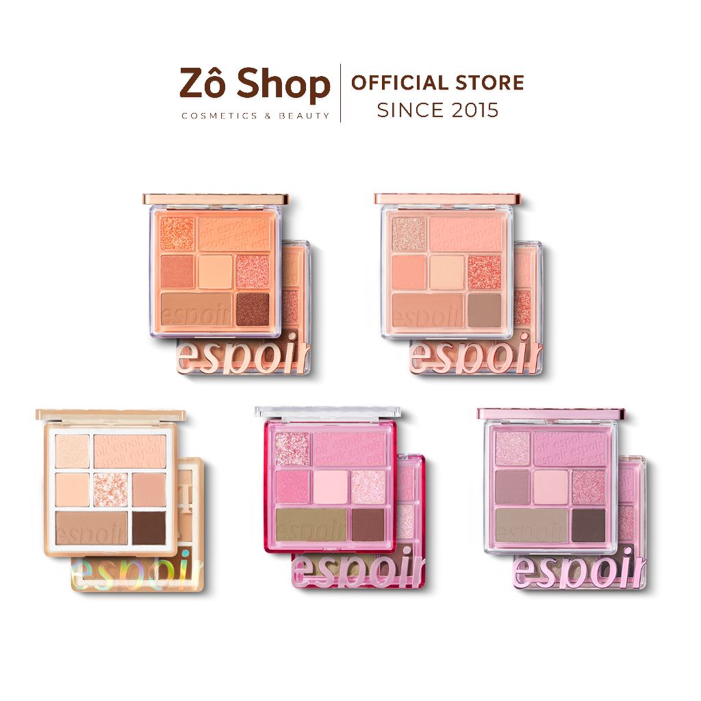 [Nhập khẩu] Phấn Mắt Espoir Real Eye Palette | Shopee Việt Nam