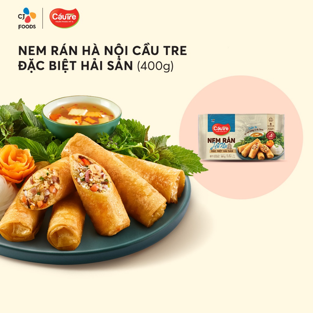 [Hỏa tốc] Nem rán Hà Nội đặc biệt Cầu Tre - nhân Hải sản/ nhân Thịt ...