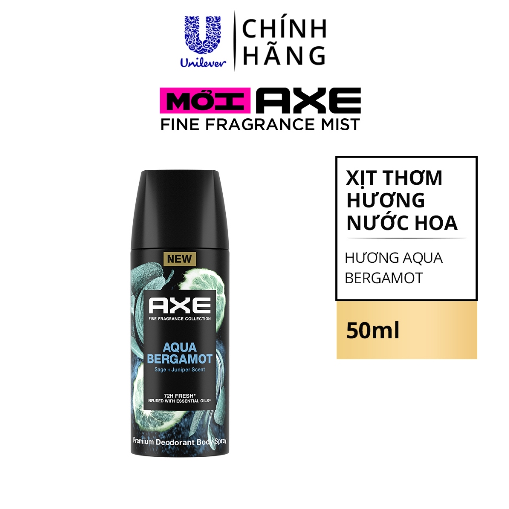 [HB GIFT-PC]CB2 Xịt thơm nước hoa cao cấp AXE 50ml Fine Fragrance mist ...
