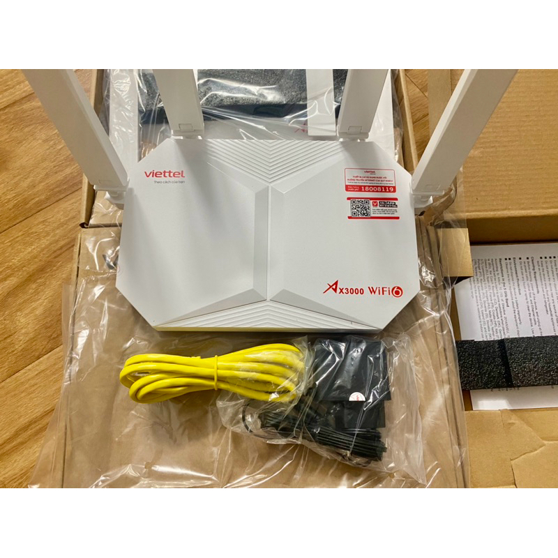 Bộ phát WIFI 6 Viettel - MESH ZTE HV3601P AX3000- New FULL BOX -Đã ...