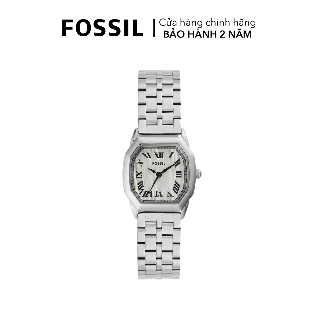 Đồng hồ nữ Fossil HARLOW OCTAGON 27mm màu bạc ES5363 | Shopee Việt Nam