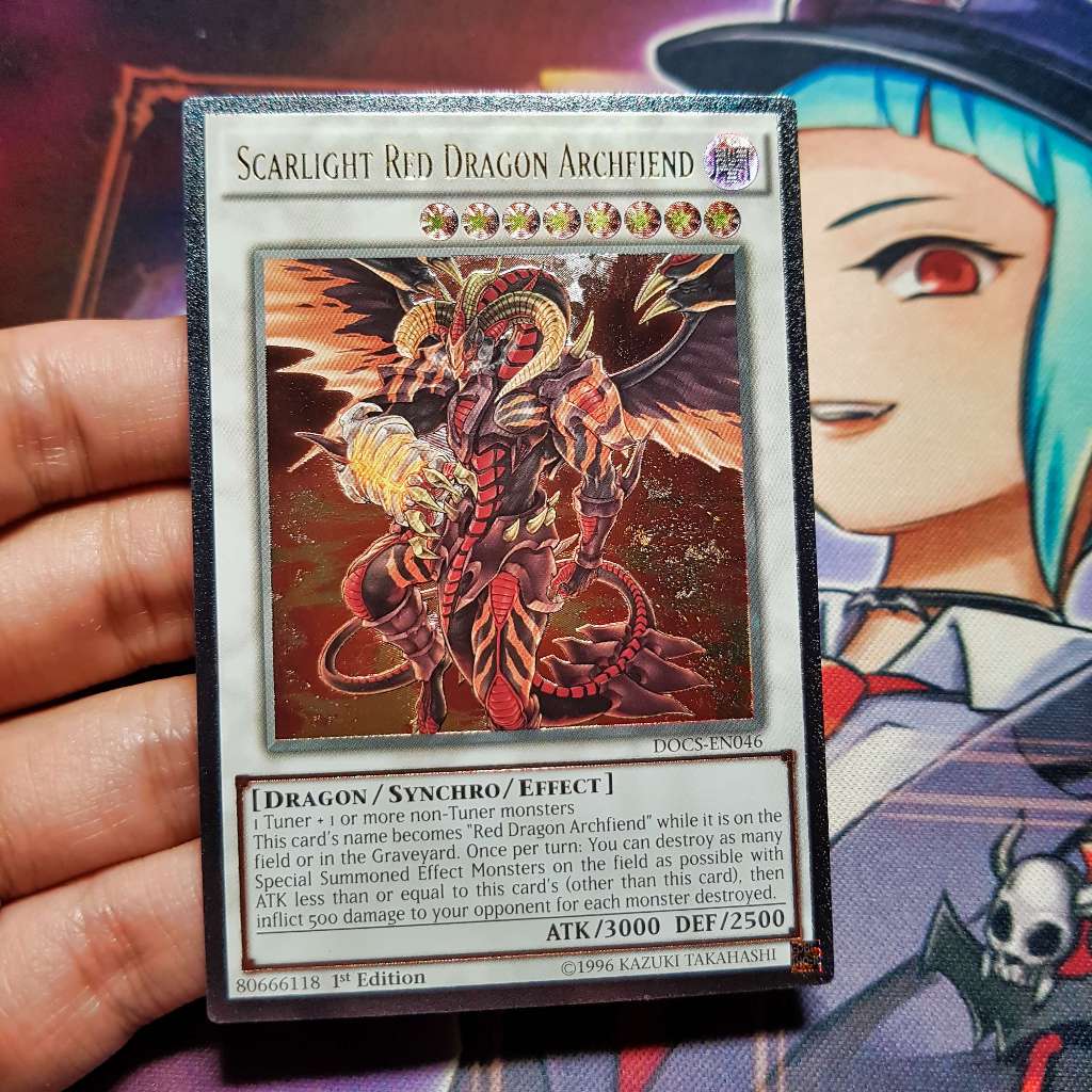 Thẻ bài Yugioh chính hãng | Scarlight Red Dragon Archfiend | DOCS ...