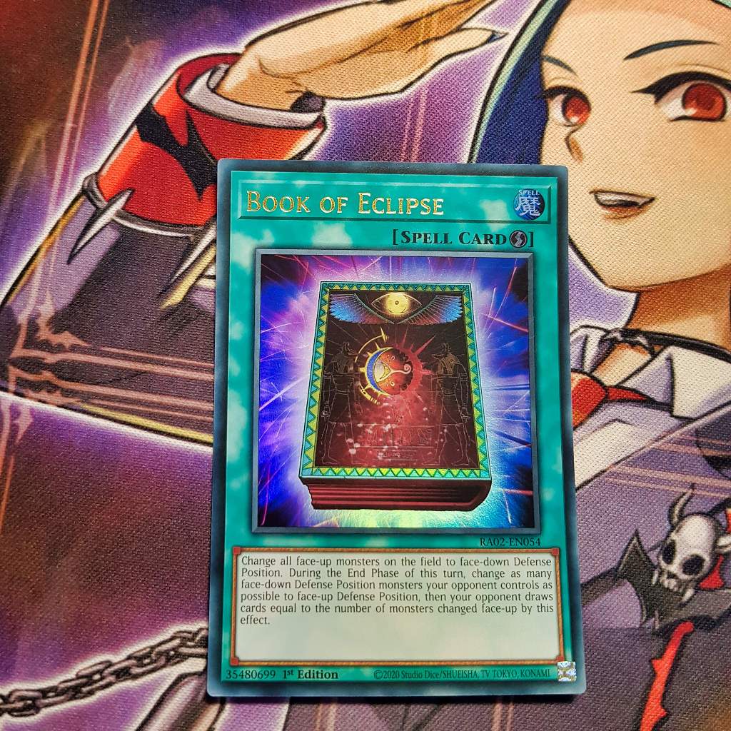 Thẻ bài Yugioh chính hãng | Book of Eclipse | RA02 Ultra rare. | Shopee ...