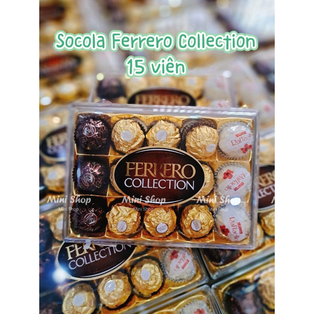 Socola Ferrero Rocher Collection 172g ( 15 viên) | Shopee Việt Nam