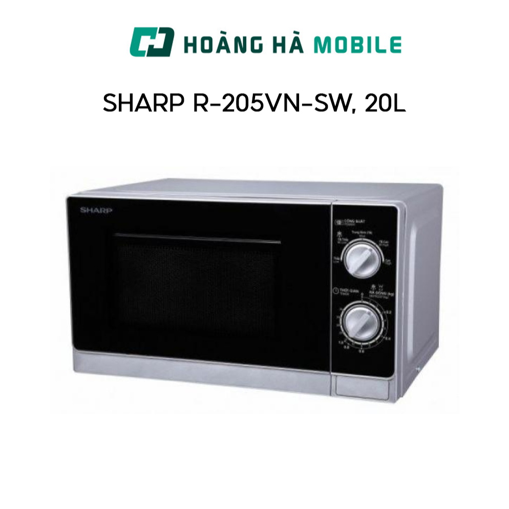 Lò vi sóng SHARP R-205VN-SW, 20L | Shopee Việt Nam