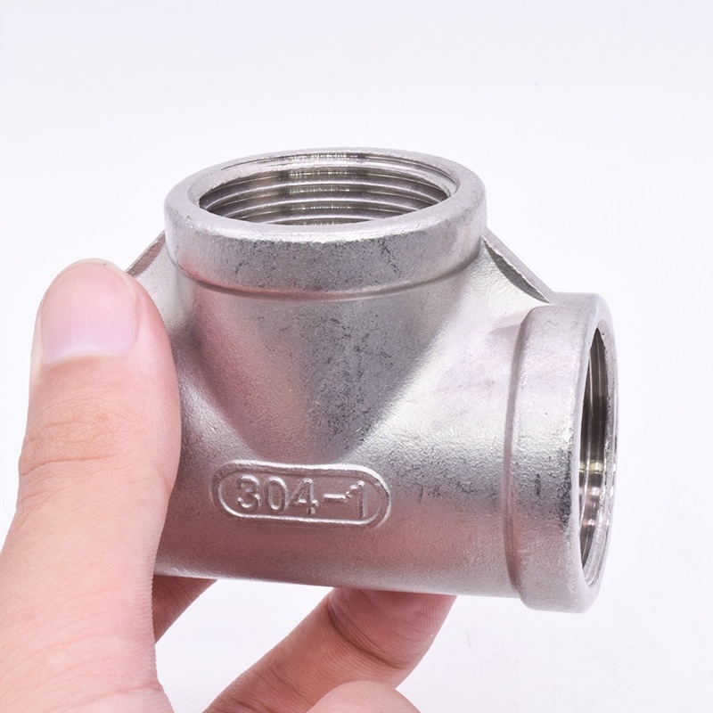 Tê ren trong inox 304-Nối ba ngã ren trong inox-Ba ngã inox ren trong-Ren trong chử T inox ...