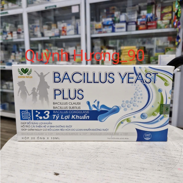 ( Chính hãng ) Men vi sinh Bacillus Yeast Plus 3 tỷ lợi khuẩn giúp ổn định hệ vi sinh đường ruột ...