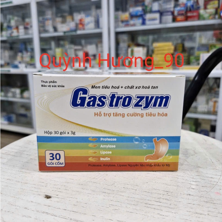 Men tiêu hóa GASTROZYM hộp 30 gói giúp tăng cường tiêu hóa,bé ăn ngon ...