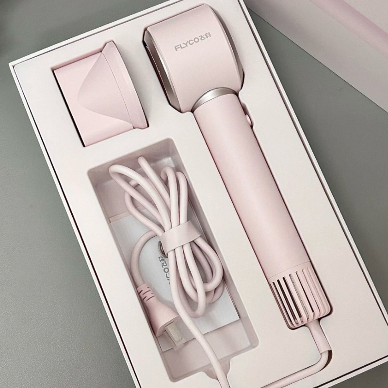 (SẴN) Máy sấy ion Flyco FH6371 bù ẩm điều chỉnh thông minh chính hãng tặng kèm đầu sấy chính ...