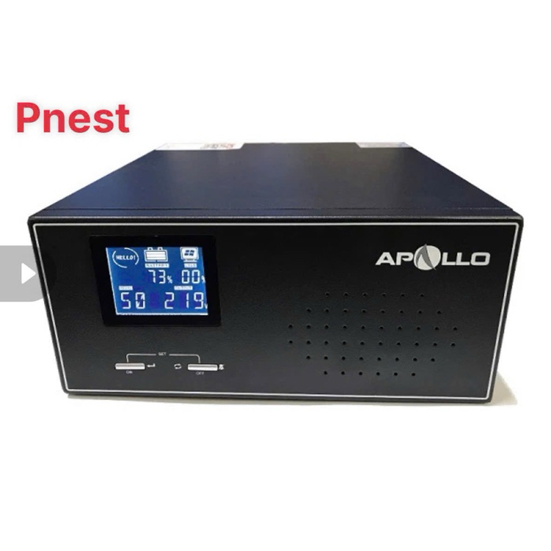 Bộ lưu điện (inverter) Apollo 1000VA 650W chuyên dùng trong nhà yến ...