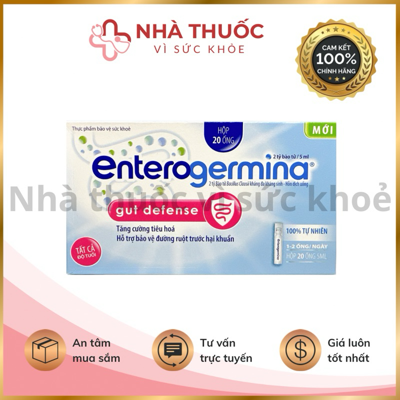 [Mẫu Mới] Men Vi Sinh Enterogermina - Giúp Cân Bằng Hệ Vi Sinh Đường Ruột, Giảm Tiêu Chảy, Rối ...