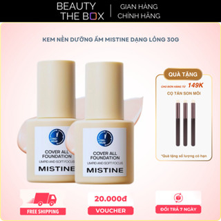[MISTINE] Kem Nền Dưỡng Ẩm Mistine Dạng Lỏng 30g Che Phủ Khuyết Điểm Làm Kiềm Dầu Không Xuống ...