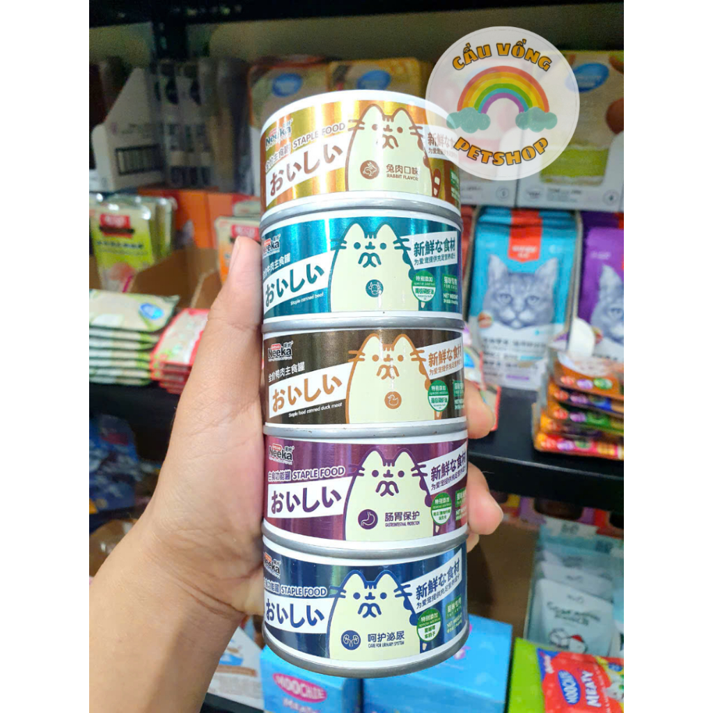 [Hỏa Tốc] Pate Đặc Mịn NEEKA Mousse Special Dành Cho Chó Mèo - Lon 85g ...