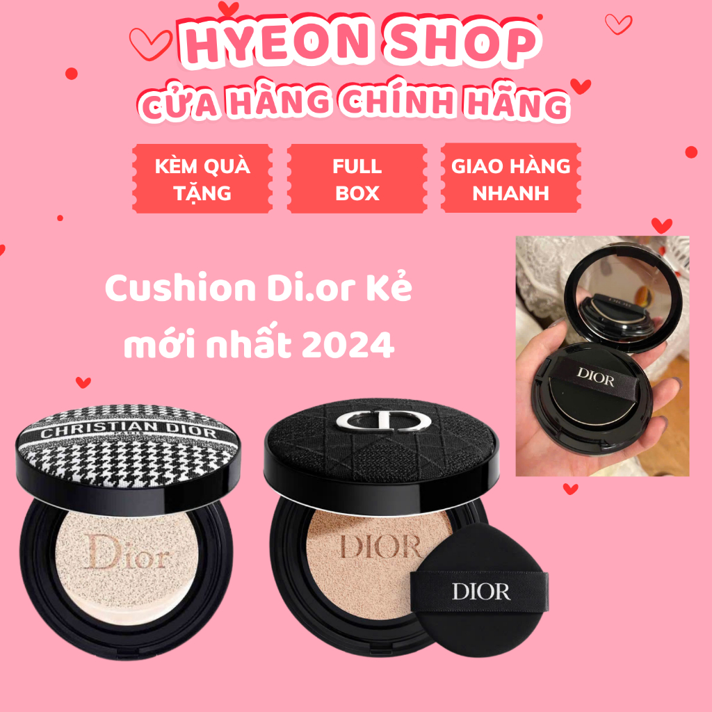 Phấn nước Dior Cushion Beauty Limited Edition New Look Dior Forever Couture Perfect SPF35 0N, 1N ...