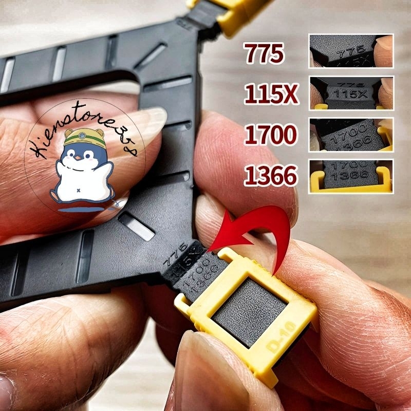 Đế bắt tản nhiệt backplate, clip nhựa, gông bắt tản nhiệt socket 775 ...