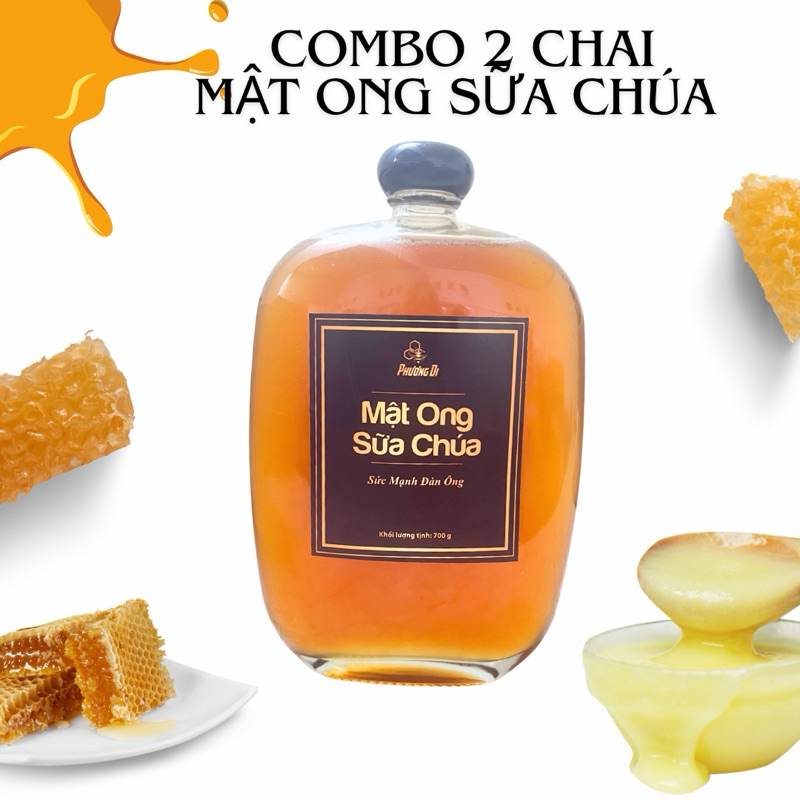 Mật ong sữa chúa - Chai 800g - Mật ong Phương Di | Shopee Việt Nam